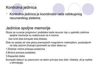 Racunarski sistemi | PPT