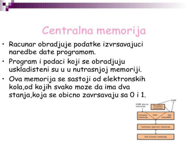 Racunarski sistemi | PPTX