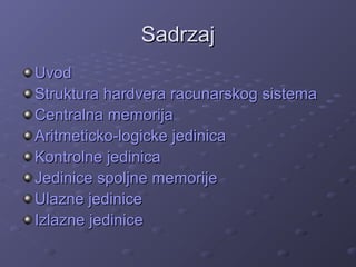 Racunarski sistemi | PPT