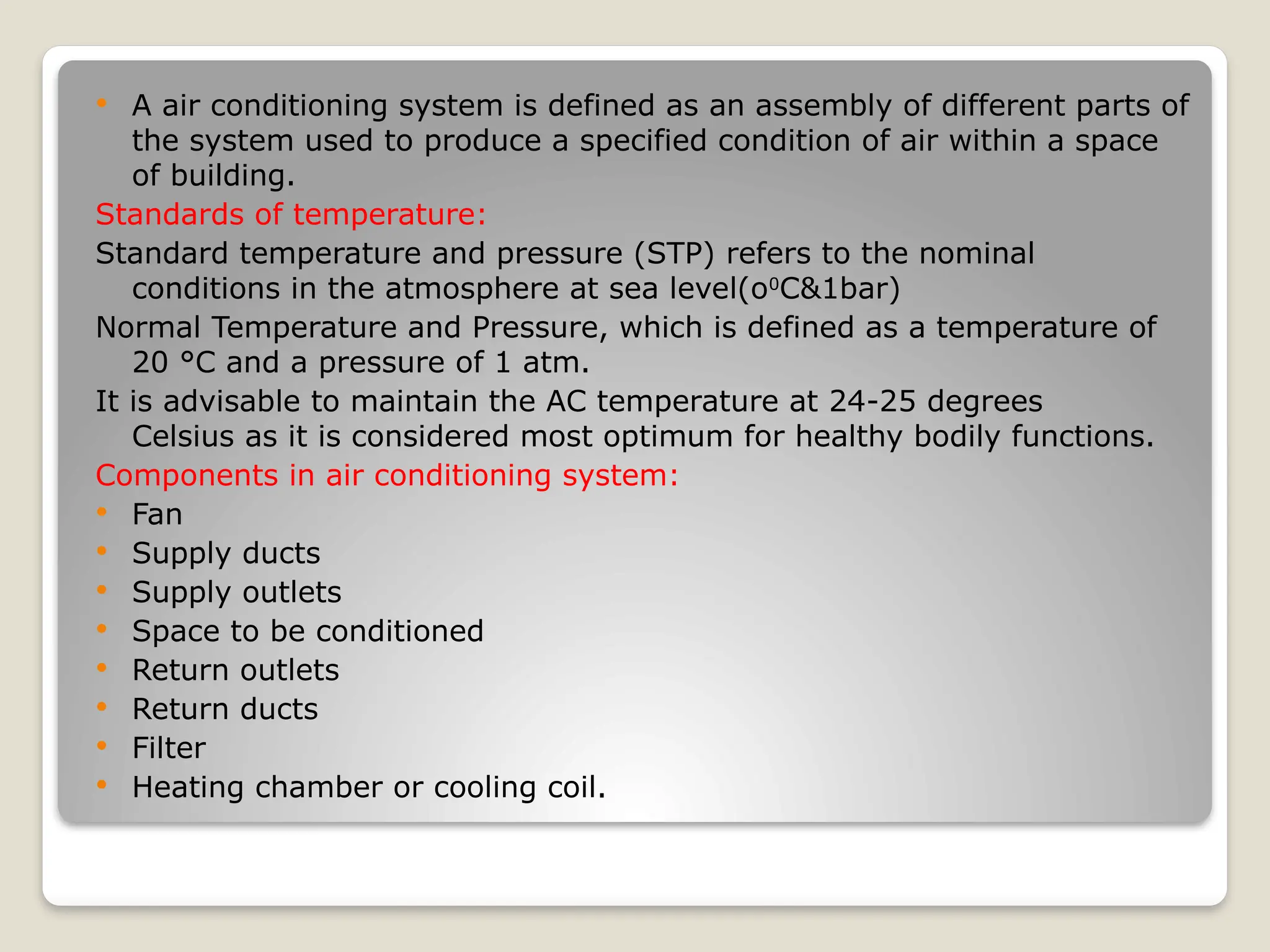 Refrigeration and Air-conditioning Unit-4.pptx | Free Download