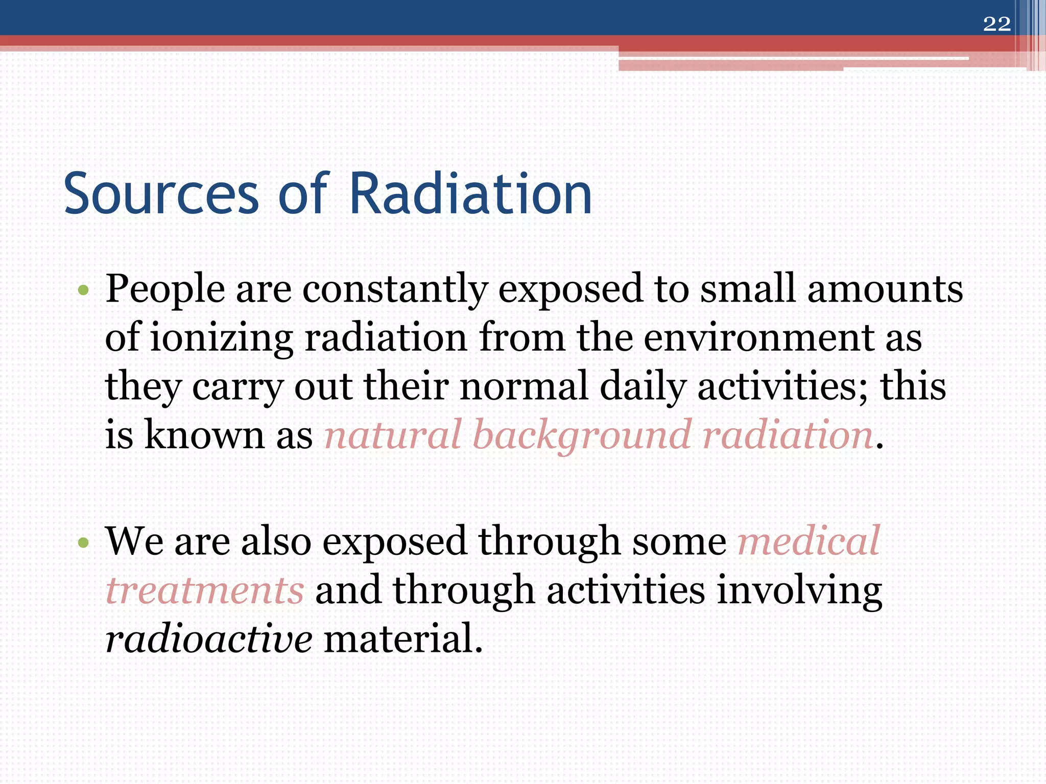 Radiation safety and hazards, Control | PPTX