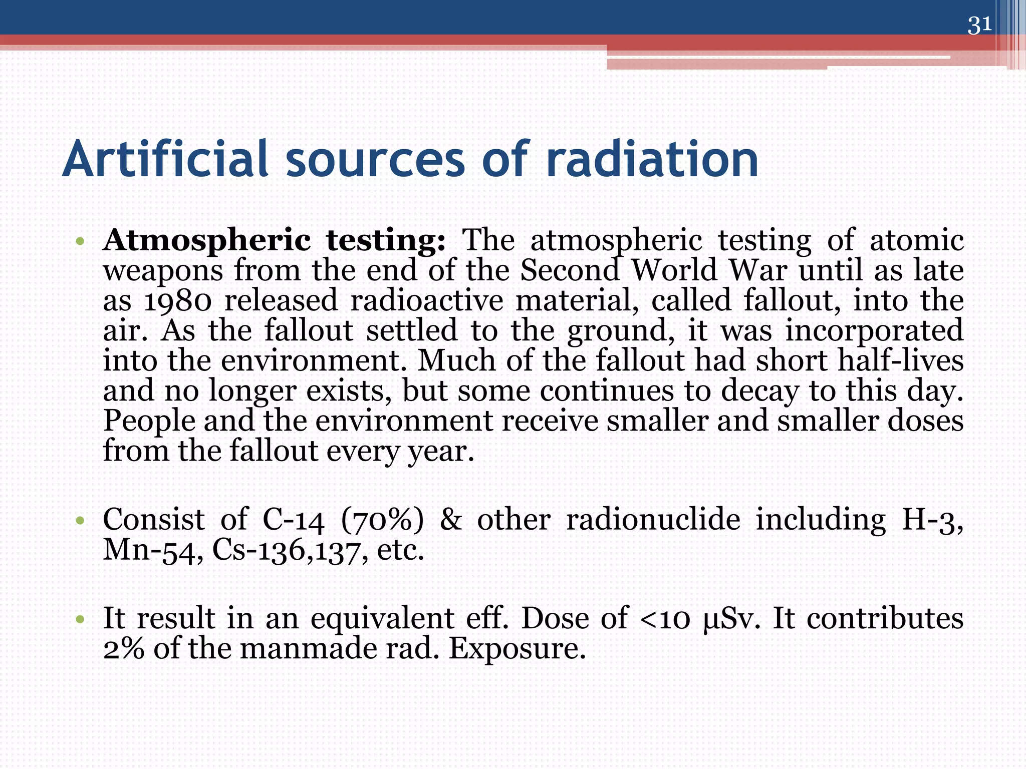 Radiation safety and hazards, Control | PPTX