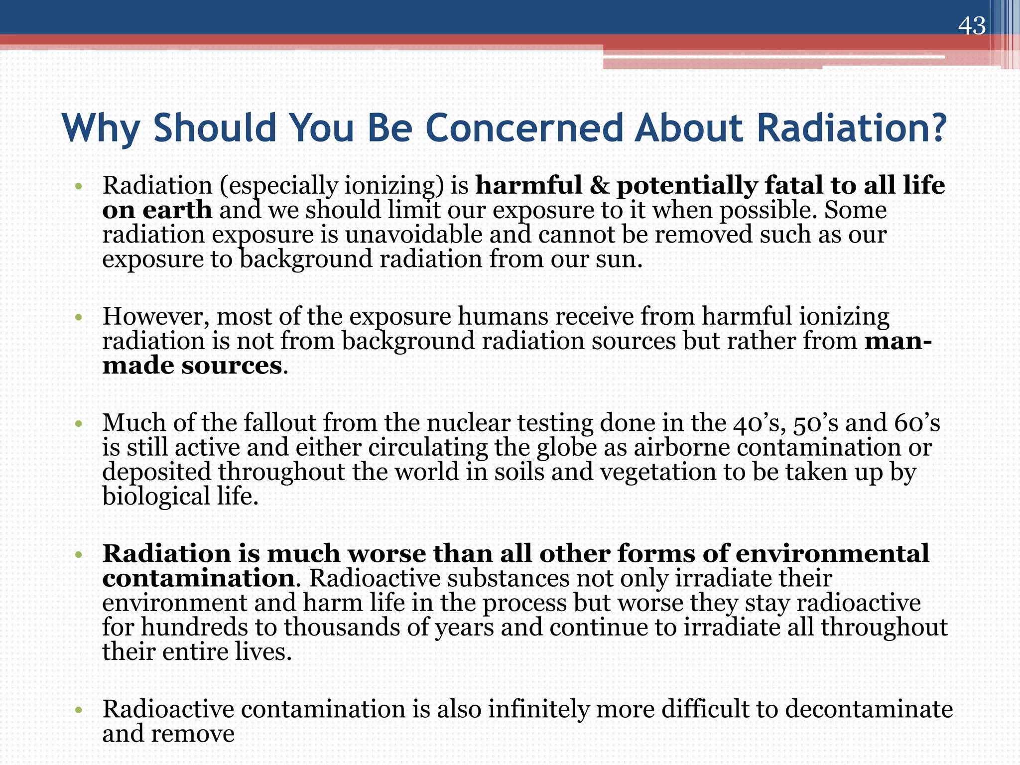 Radiation safety and hazards, Control | PPTX