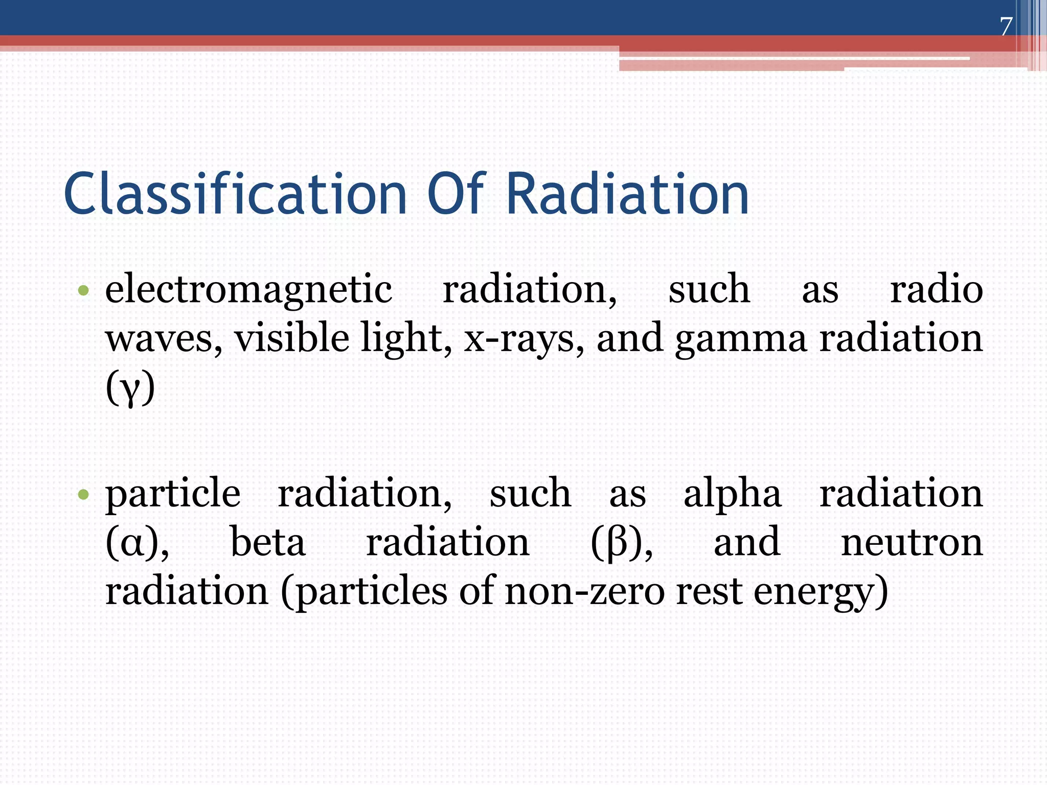 Radiation safety and hazards, Control | PPTX