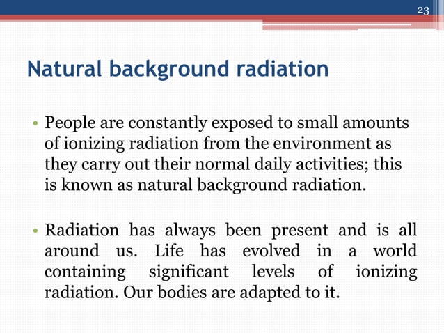 Radiation safety and hazards, Control | PPTX