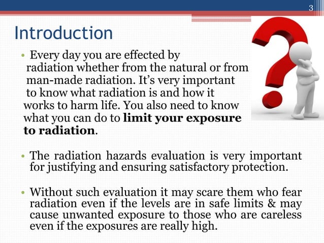 Radiation safety and hazards, Control | PPTX