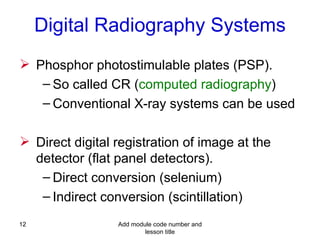 Rad phy digital radiography | PPT