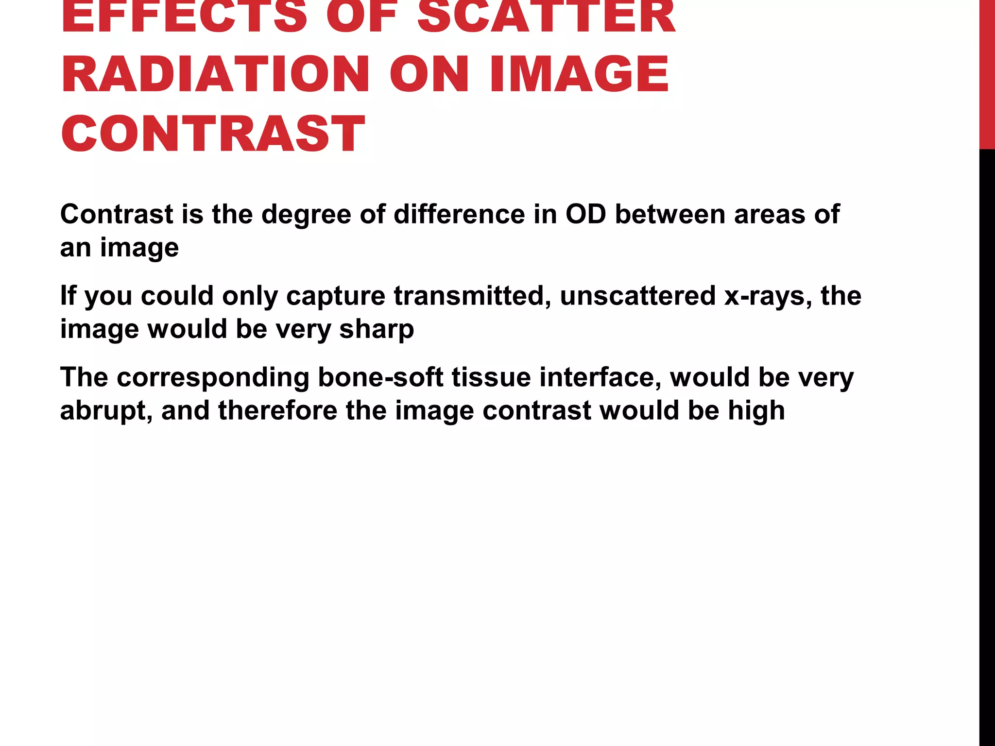 Rad 206 p12 Fundamentals of Imaging - Control of Scatter Radiation | PPT