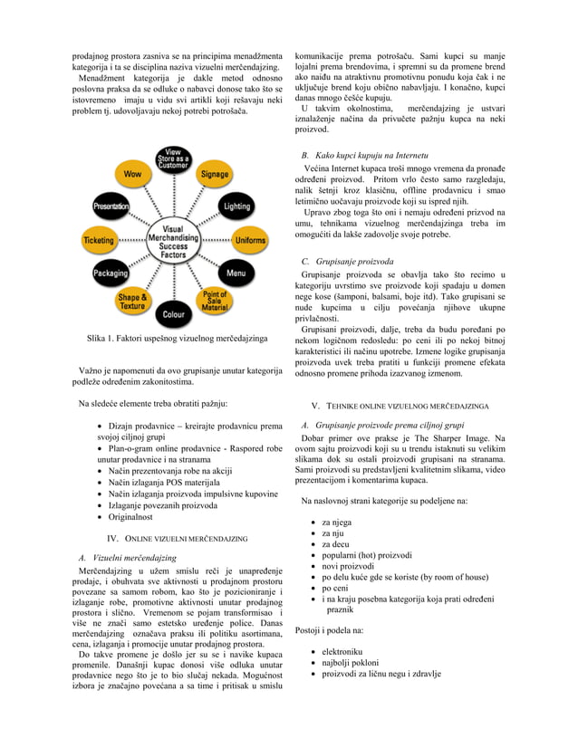 Avatar prodavnice - primena iskustava iz offline prodavnica u online prodavnicama | PDF