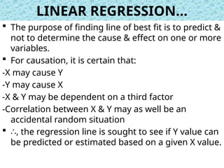 RAD 451 regression statistics and others | PPT