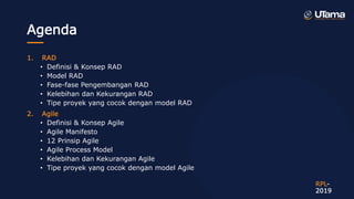 Rad, Agile & Extreme Programming | PPSX