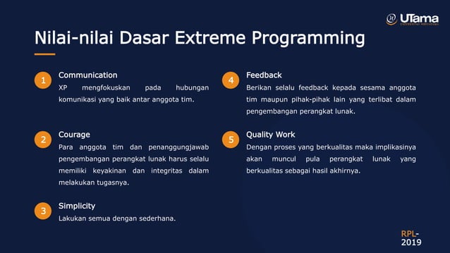 Rad, Agile & Extreme Programming | PPSX