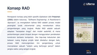 Rad, Agile & Extreme Programming | PPSX