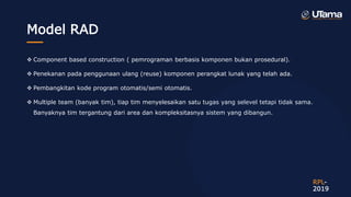 Rad, Agile & Extreme Programming | PPSX