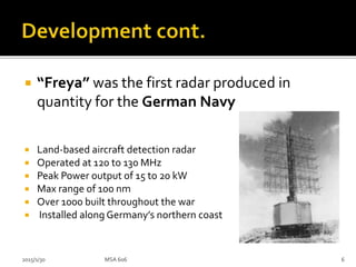 An Introduction about Radar | PPTX | Air Travel | Travel Type