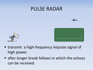 STUDY OF RADAR | PPTX
