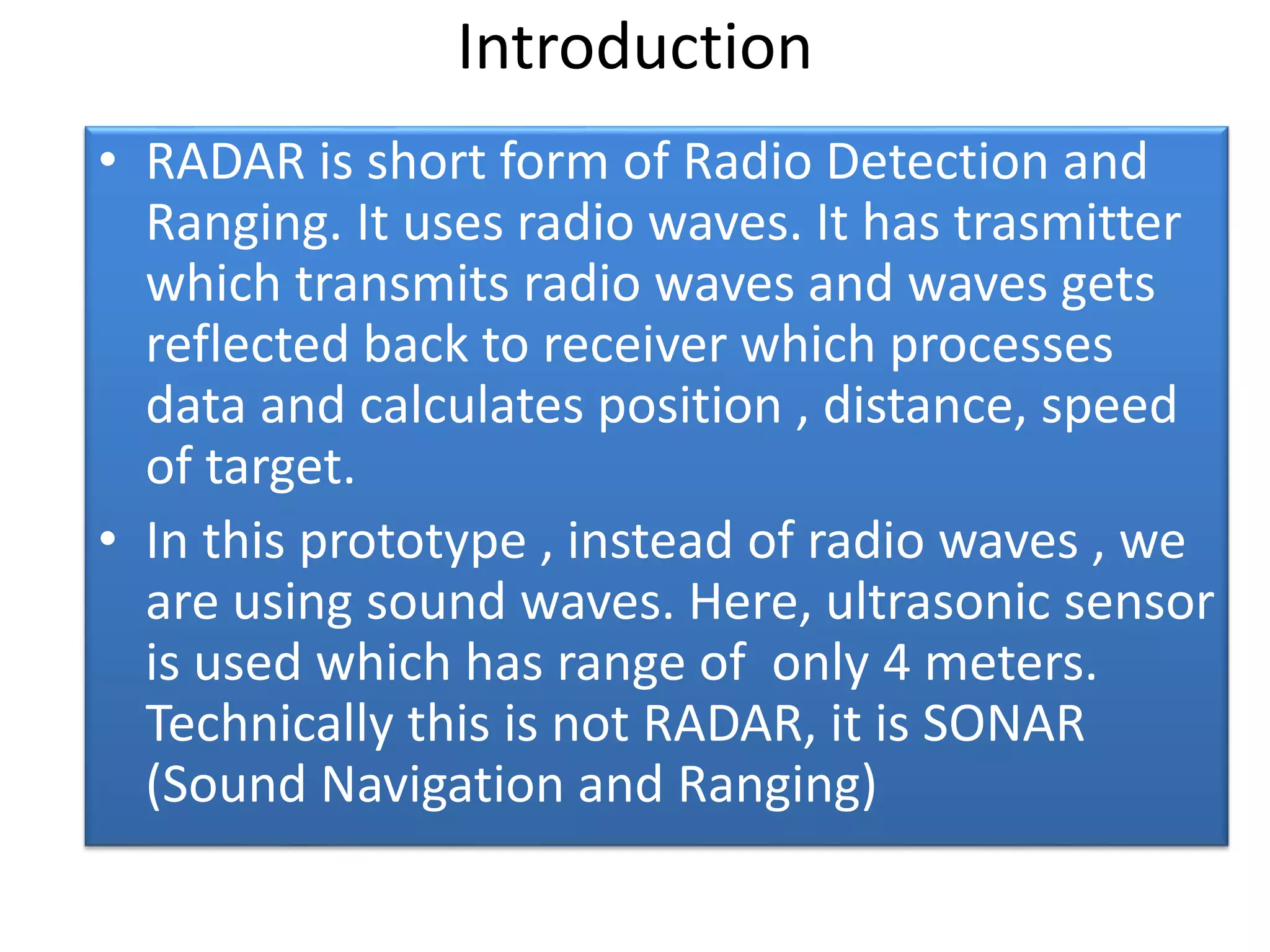 Radar | PPT