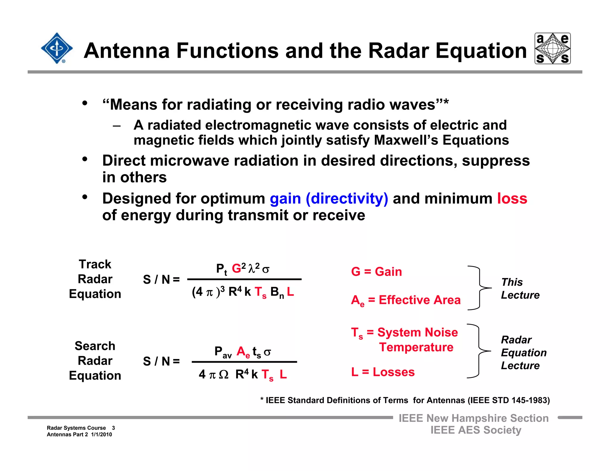 Radar 2009 a 9 antennas 2 | PDF