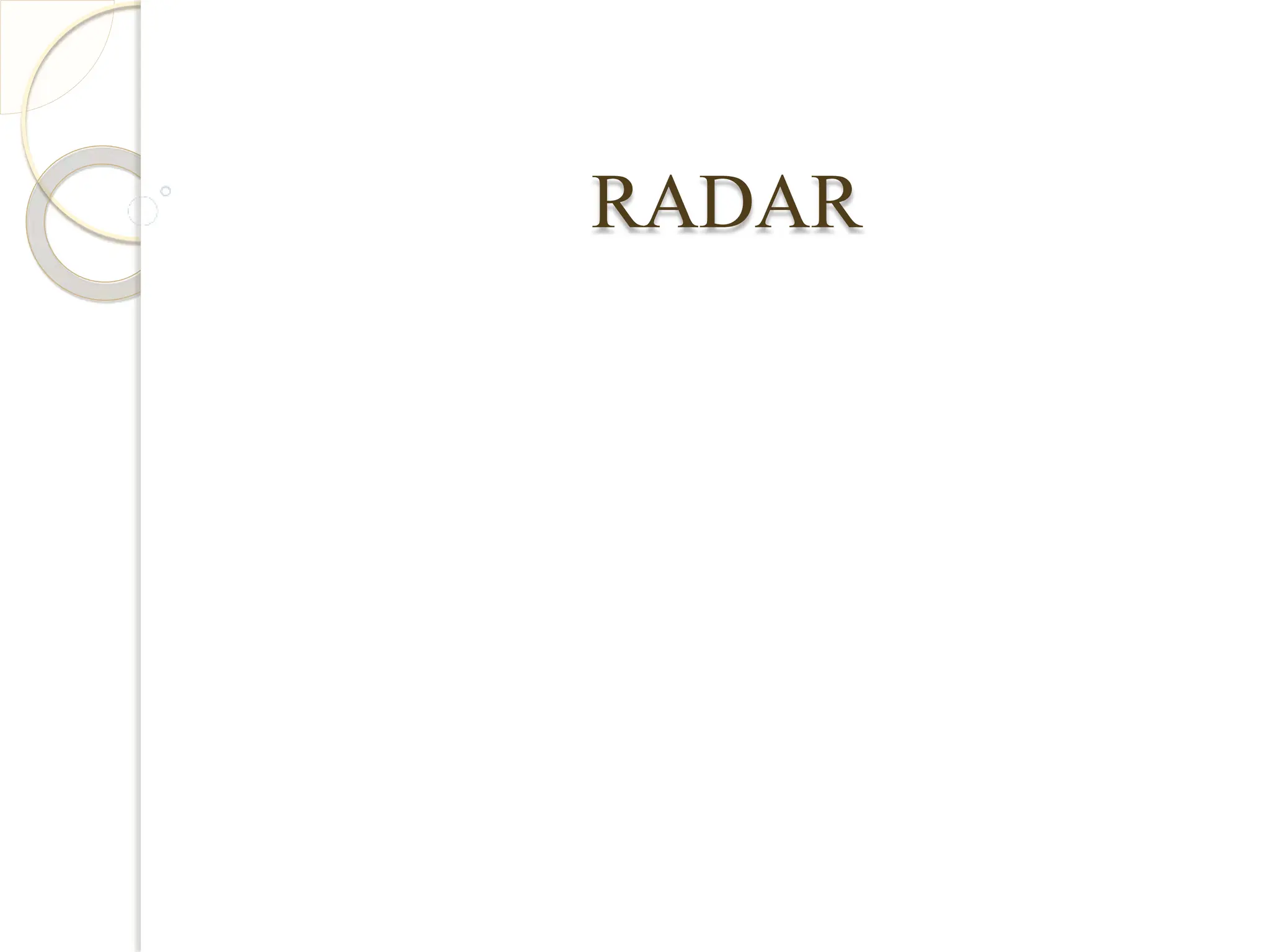 radar technology and operation process.pptx