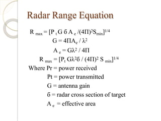 radar technology and operation process.pptx