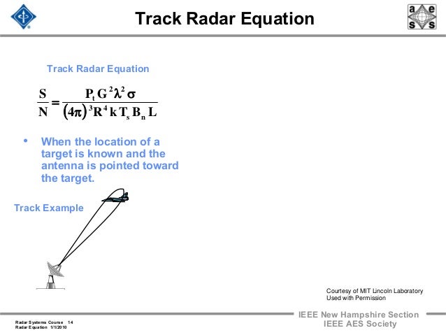 Radar 2009 a 4 radar equation