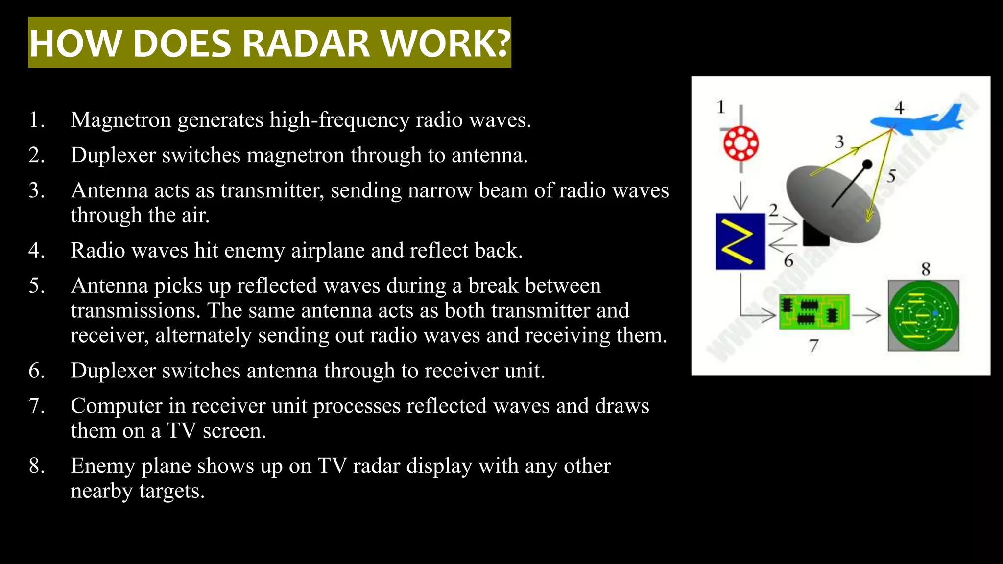 Radar and it's applications | PPTX