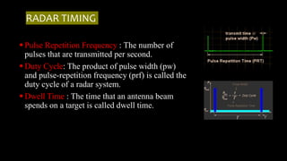 Radar and it's applications | PPTX