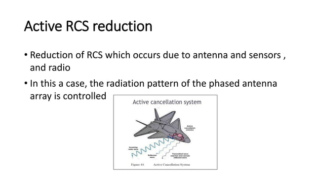 Radar crossection area reduction techniques presentation | PDF