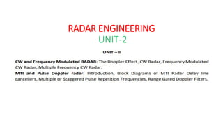 Radar Engineering unit-2.pptx