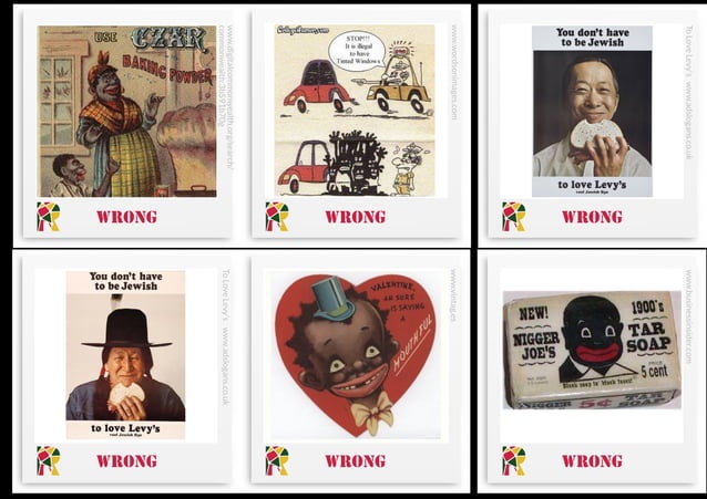 Radar flashcards: racist postcards and adverts (negative) | PDF