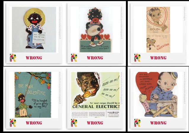 Radar flashcards: racist postcards and adverts (negative) | PDF