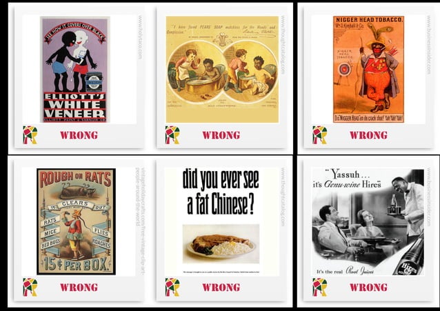 Radar flashcards: racist postcards and adverts (negative) | PDF