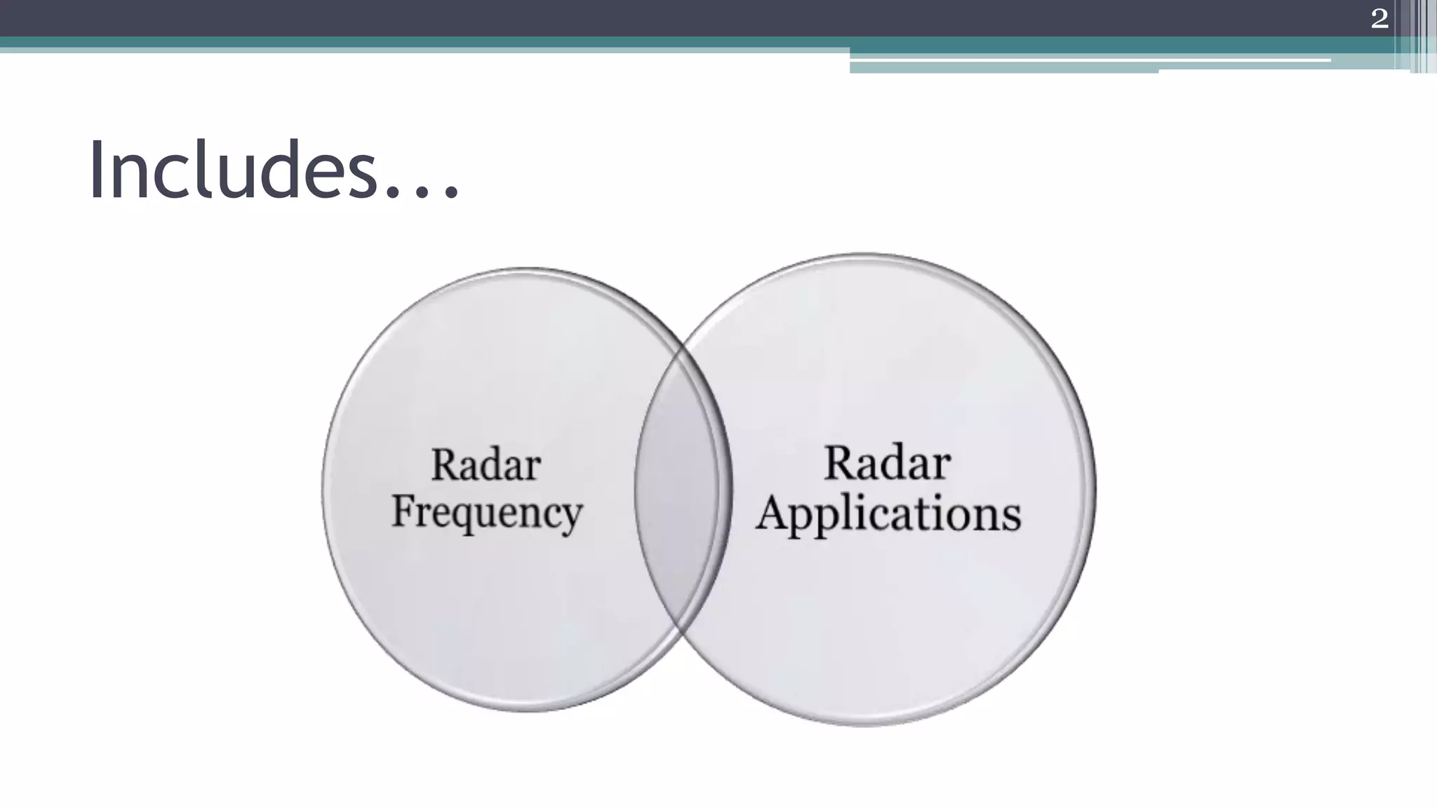 Radar frequencies and applications completed | PPTX