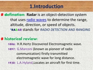 introduction to radar system and devices.pdf