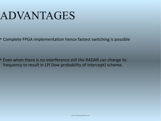RADAR Jamming and Anti-Jamming | PPT