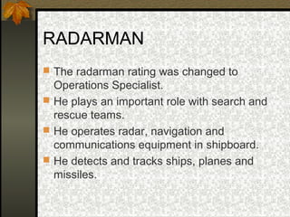 Radarman | PPT