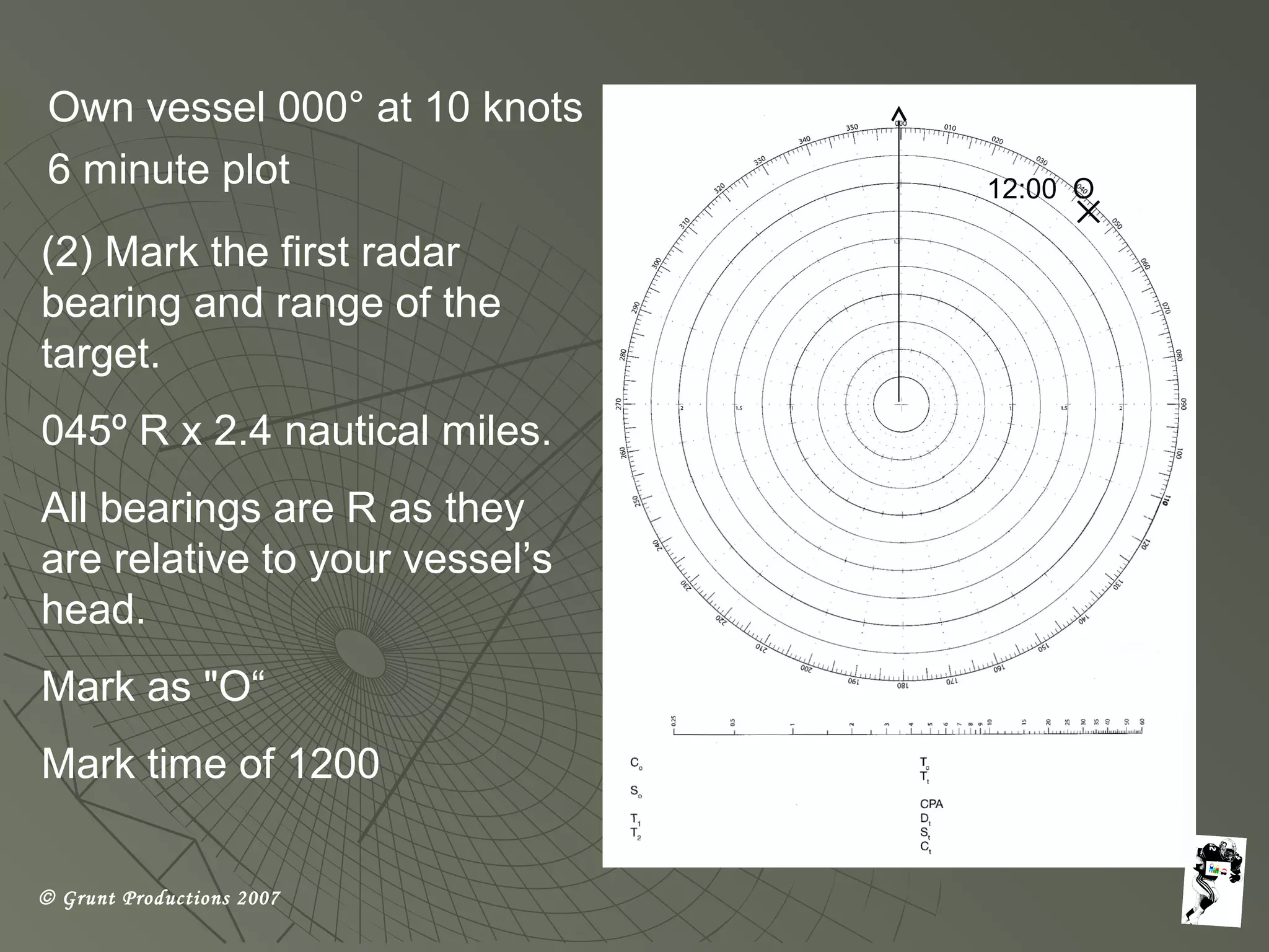 Radar plotting lrg | PPT
