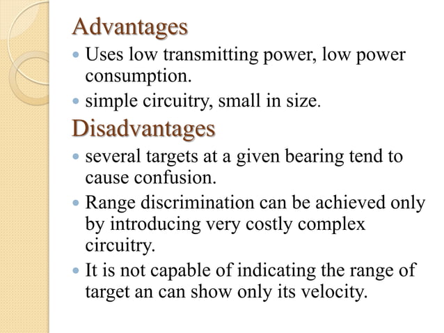 Radar ppt | PDF | Physics | Science