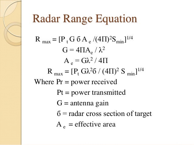 Radar ppt