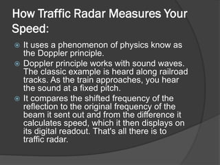 Radar traffic control | PPTX