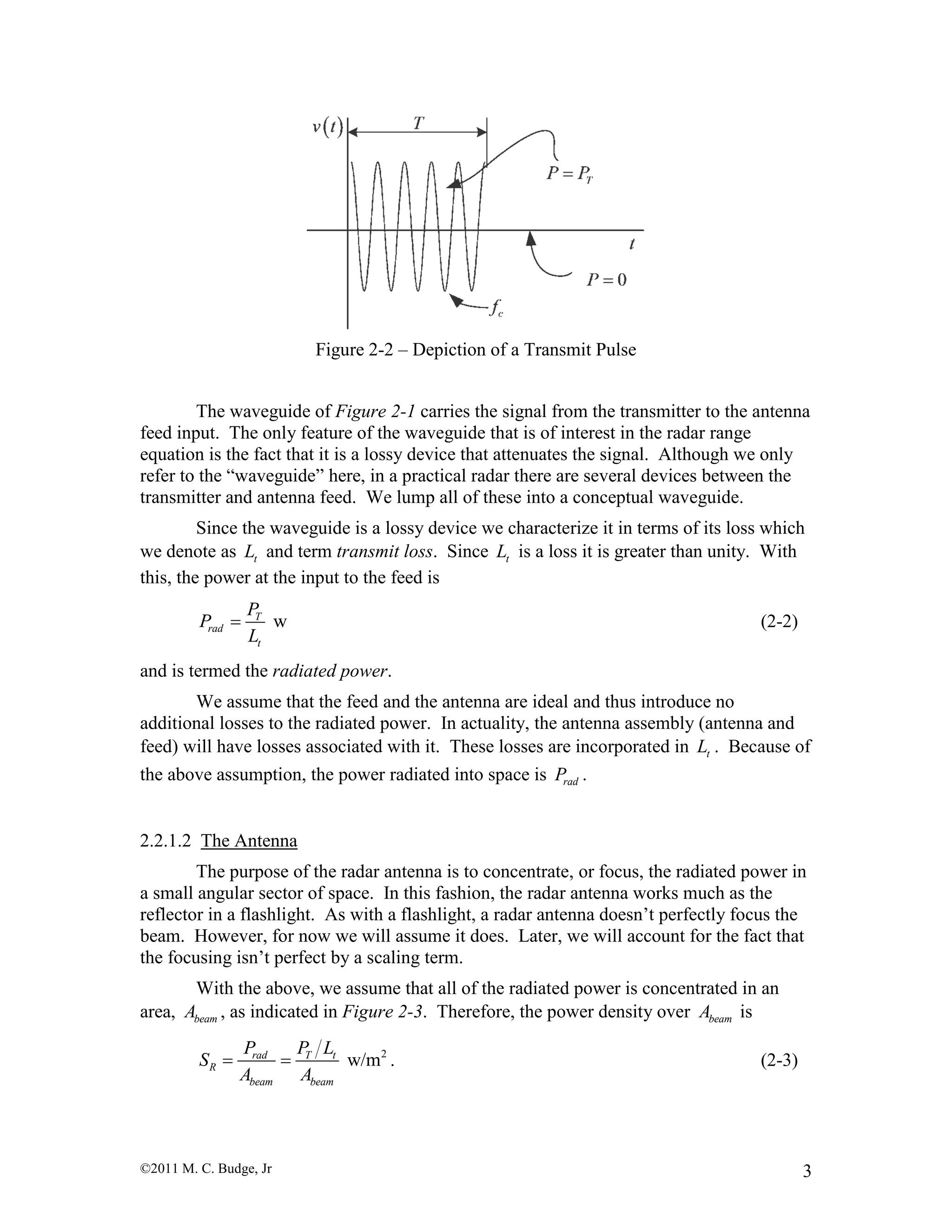 Radar rangeequation(2)2011 | PDF