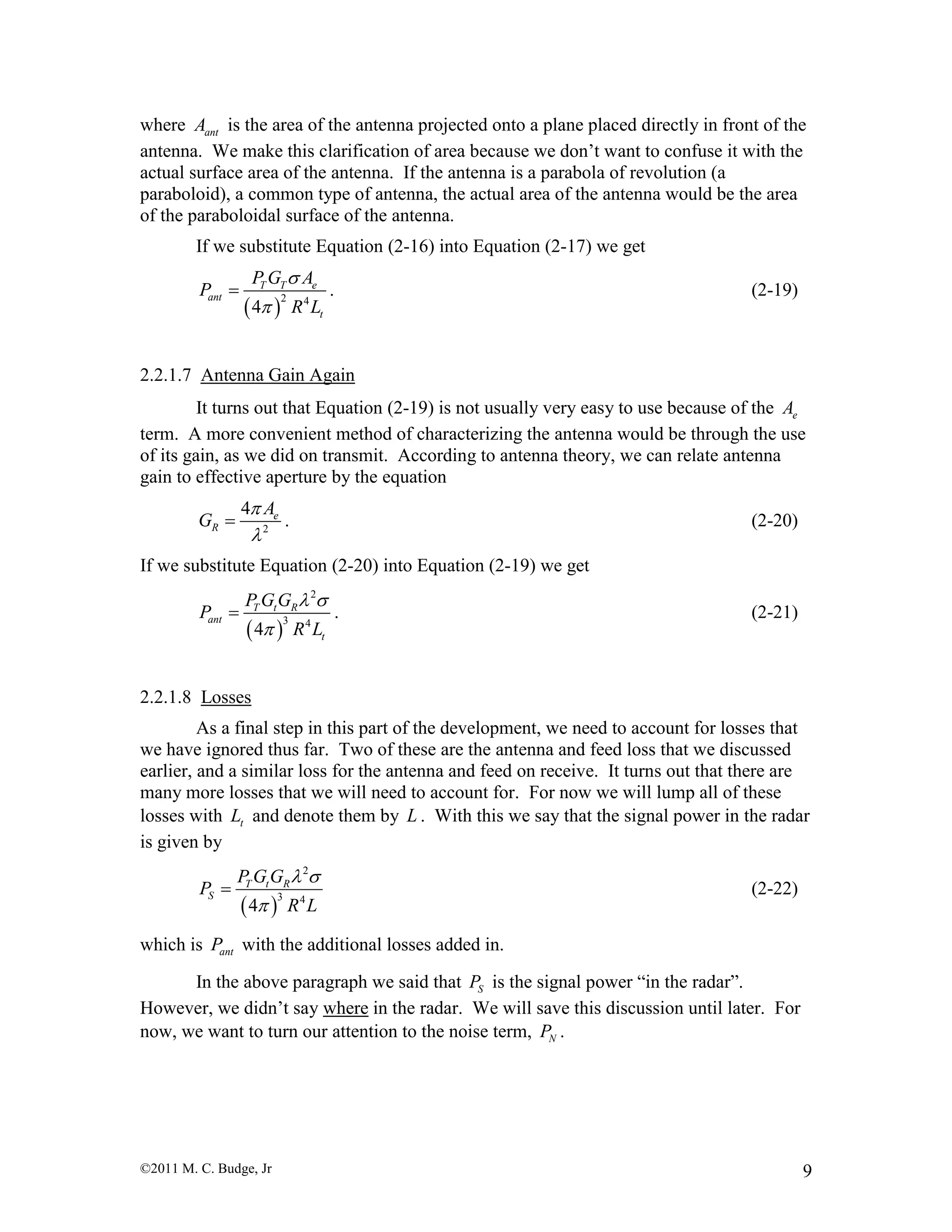 Radar Rangeequation22011 Pdf 4058