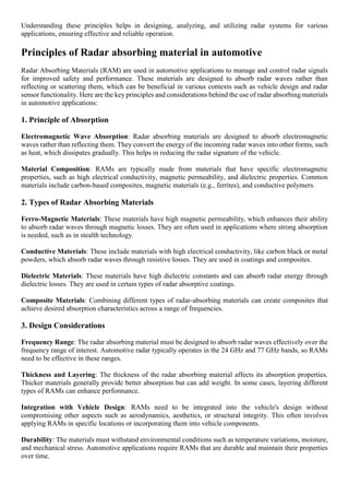 Radar Sensor Integration on Vehicle. | PDF