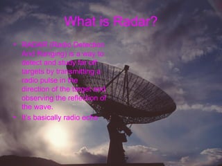 Radar setup and informational data process.ppt