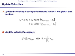 ATI's Radar Signal Analysis and Processing using MATLAB Technical Training Short Course Sampler ...