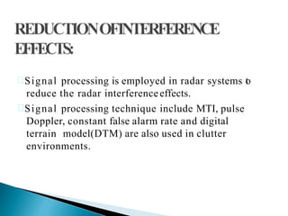 Radar signal process(Radar) | PPTX