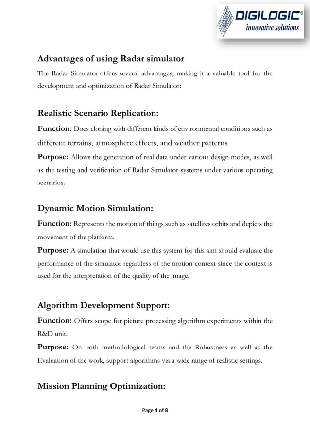 Radar Simulator | Digilogic Systems Pvt.Ltd | Simulation Video Games ...