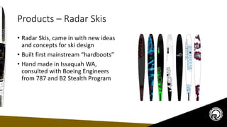 Radar Skis Marketing Analysis | PPTX