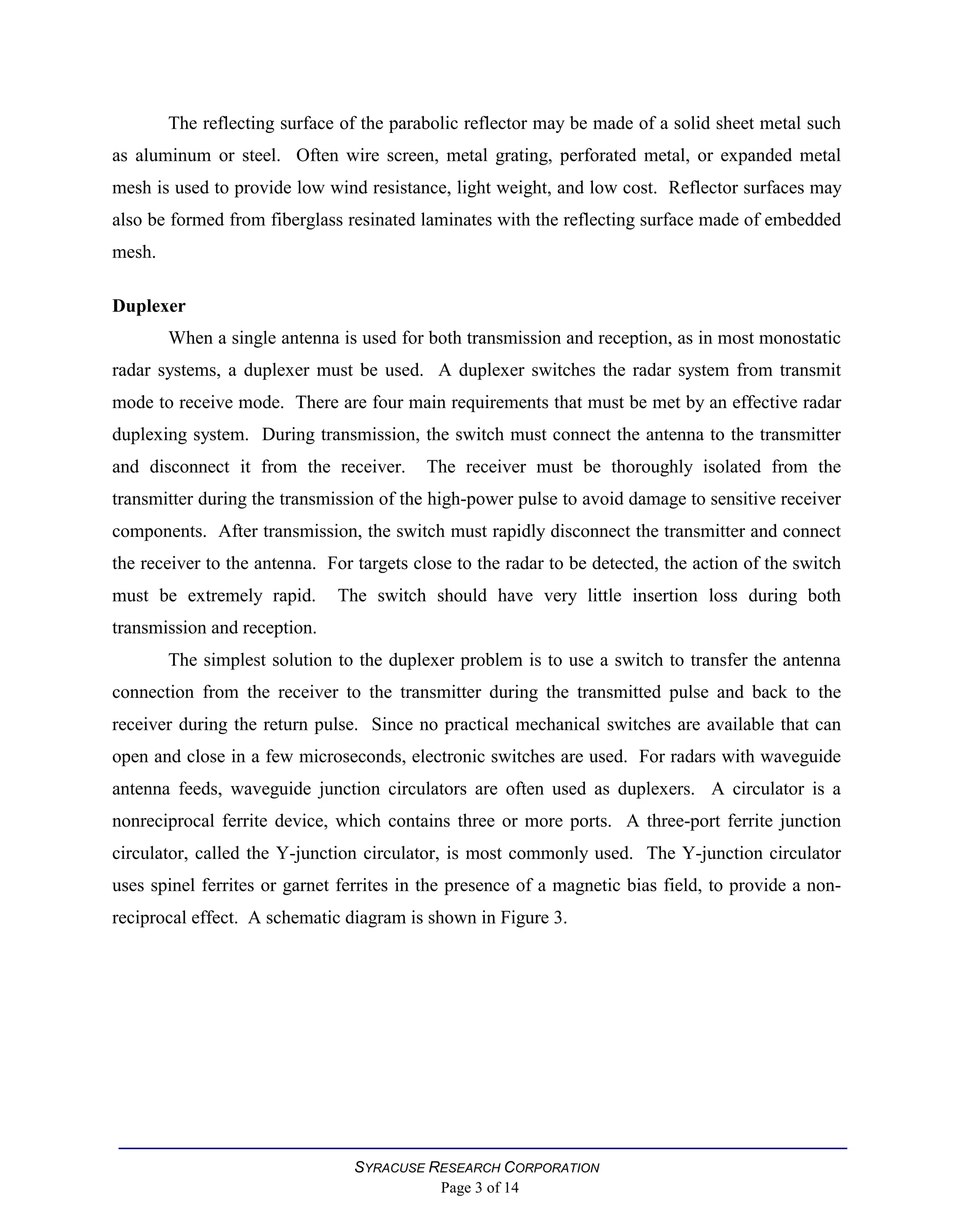 Radar system components and system design | PDF