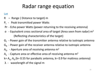 Radar Systems - Electromagnetic Radiation | PDF